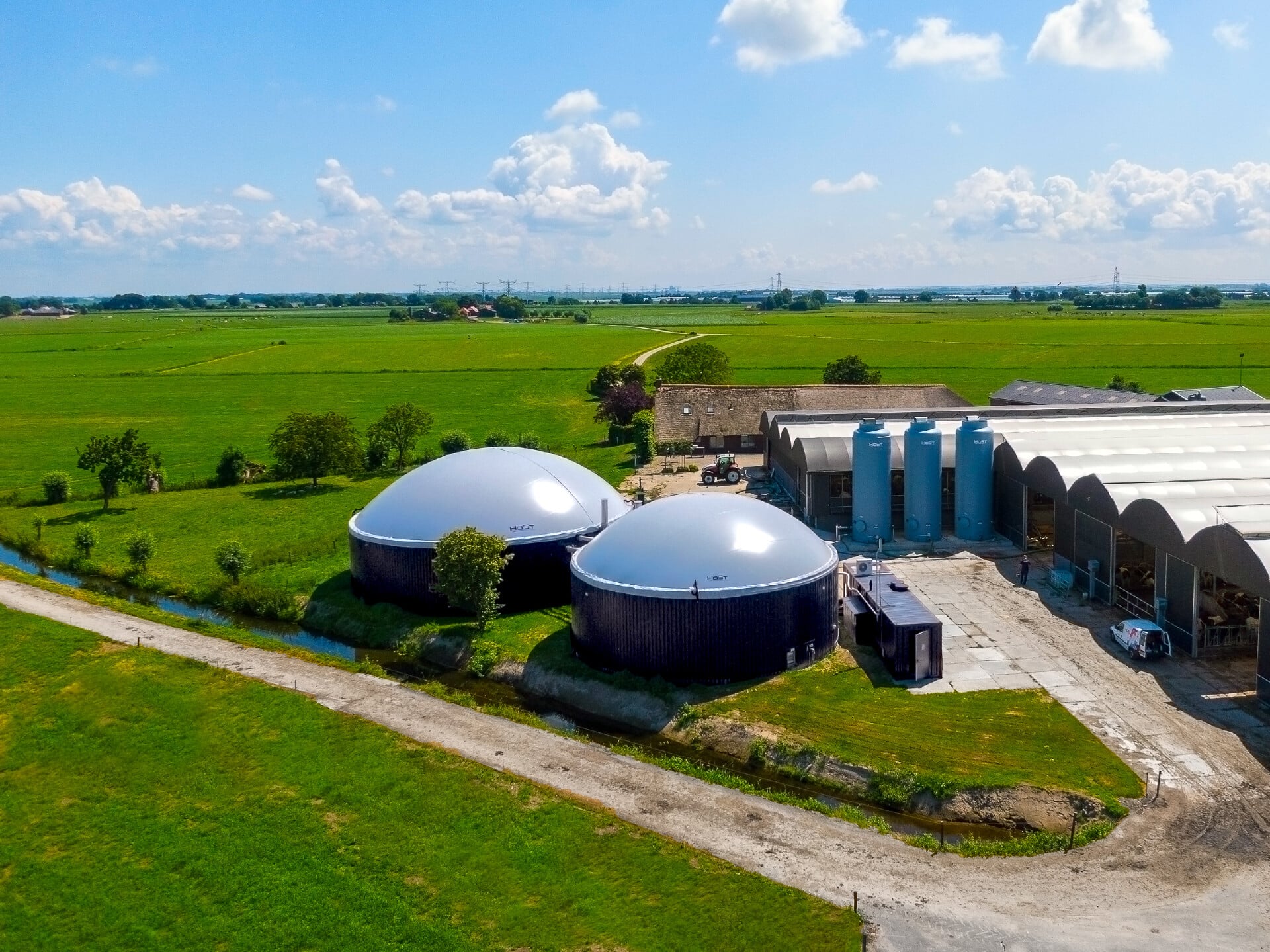 Biogas Plants for Dairy Farming | HoSt North America