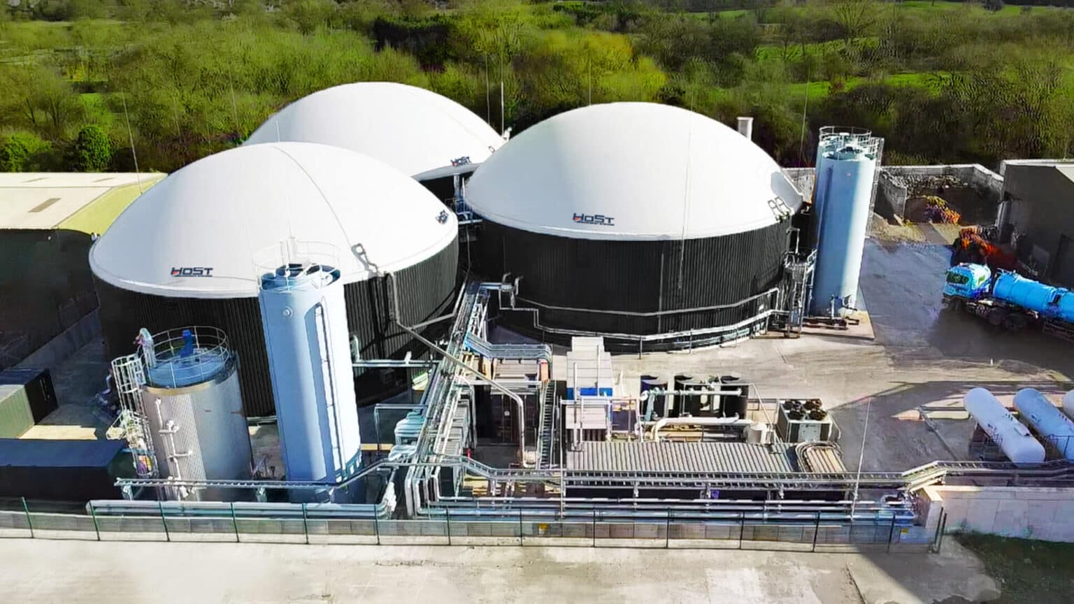 Featured project - Biogas Plant UK | HoSt Group