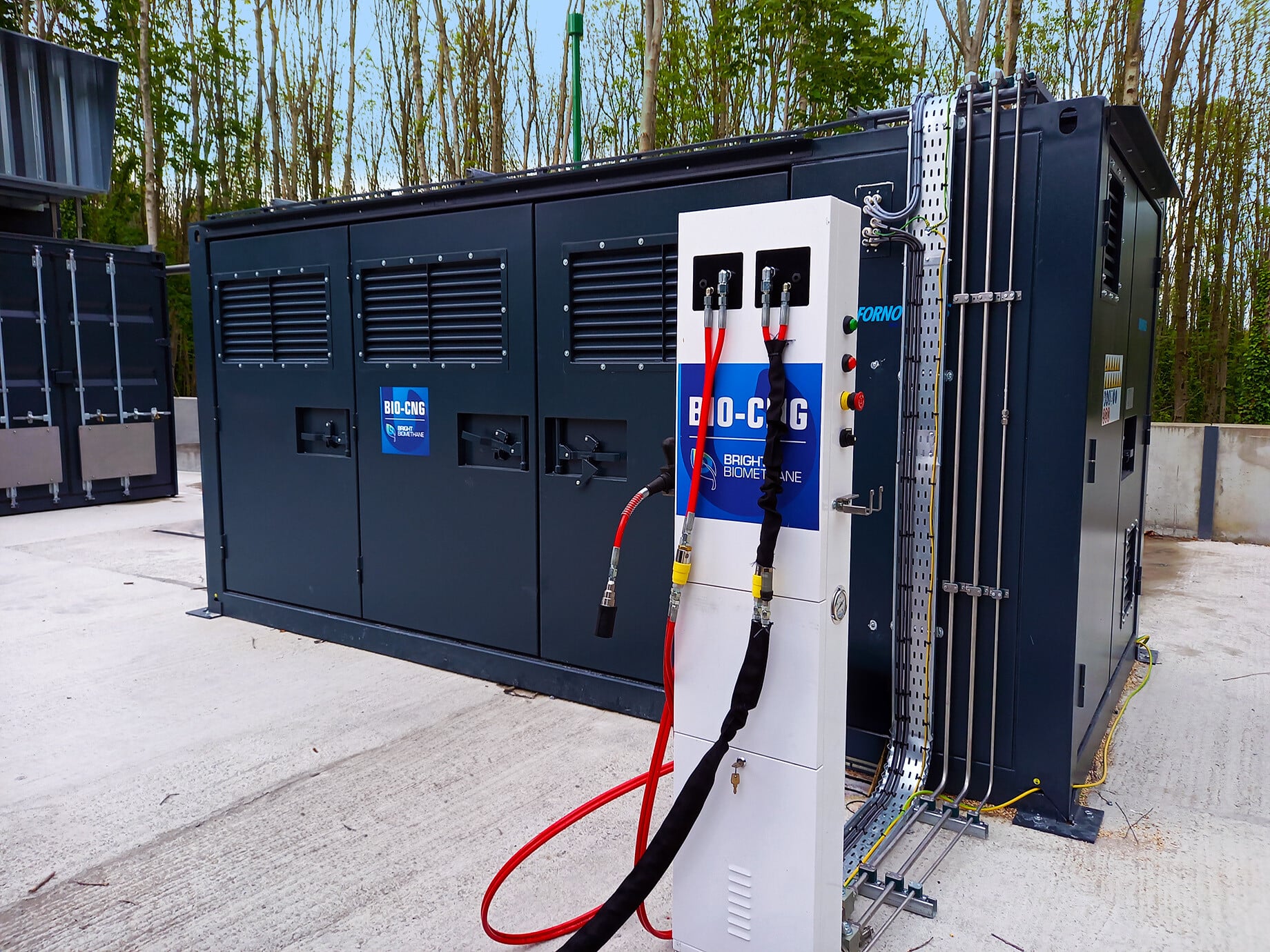 Virtual pipeline (bio-CNG) | HoSt Group