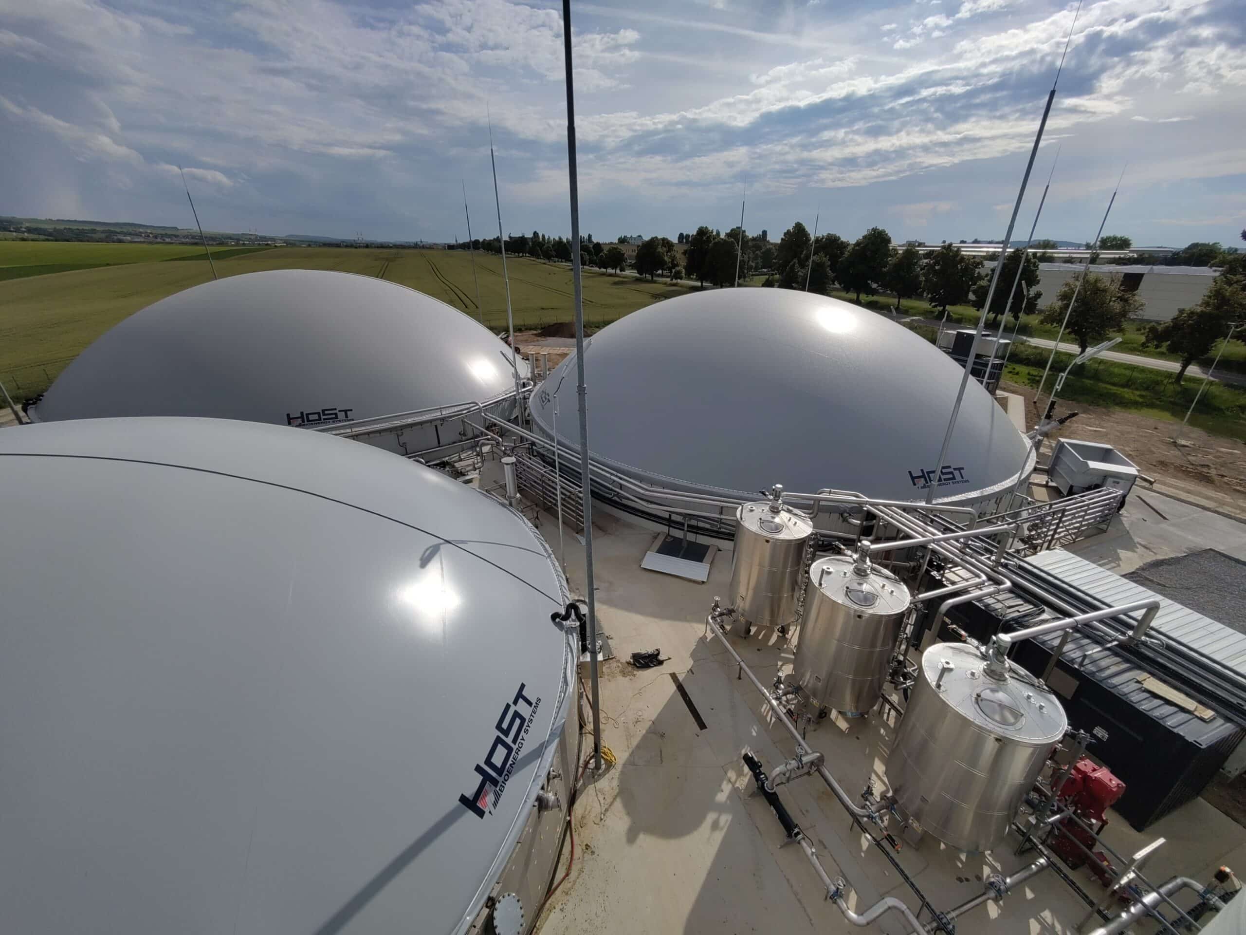 Repowered biogas plant in Vyškov, Czech Republic | HoSt Energy Systems