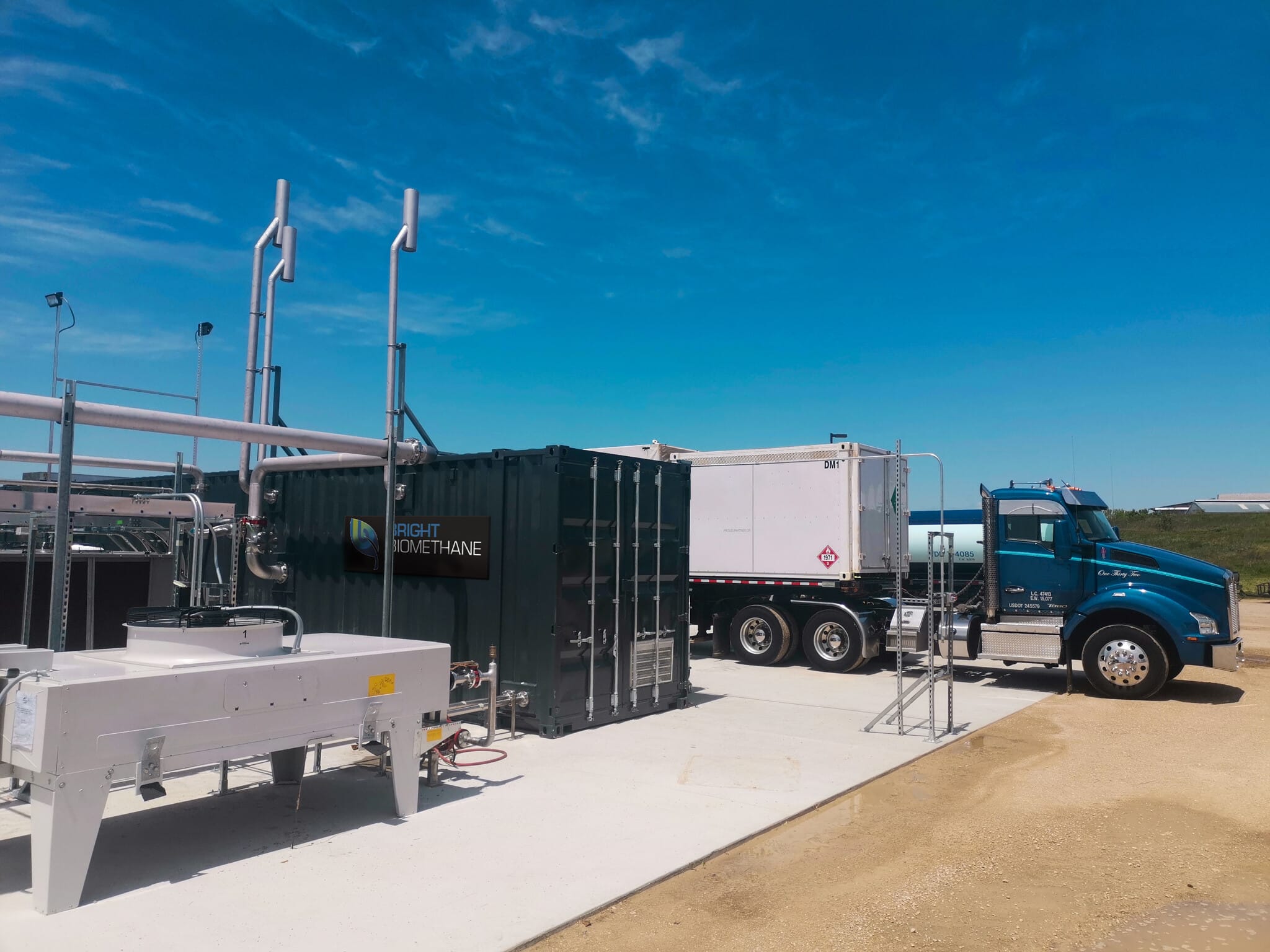 Virtual pipeline (bio-CNG) | HoSt Group