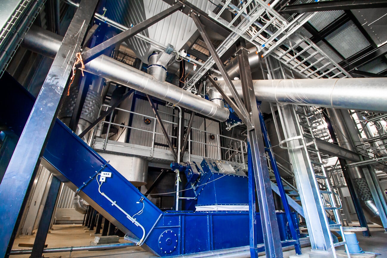 Energy independence in industry with a CHP plant