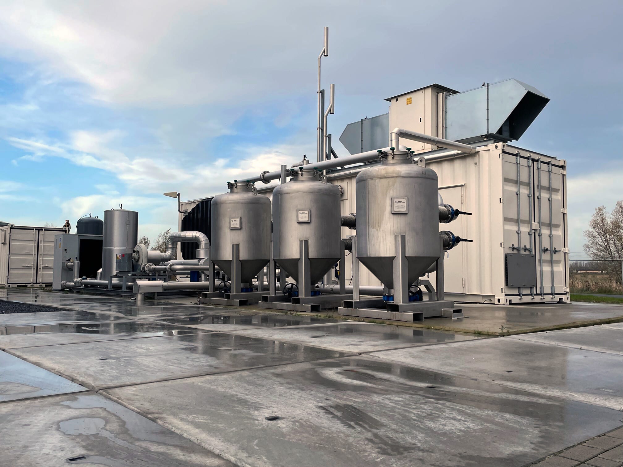 HoSt off-takes biogas from Evides Industriewater's WWTP