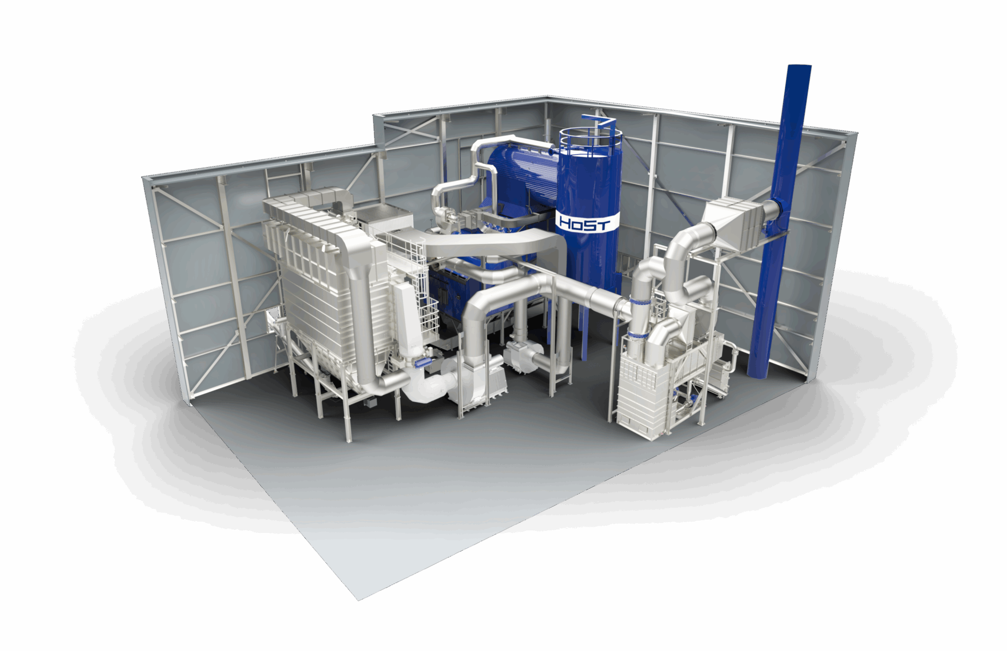 Biomass and waste-fired boiler plants | HoSt Group